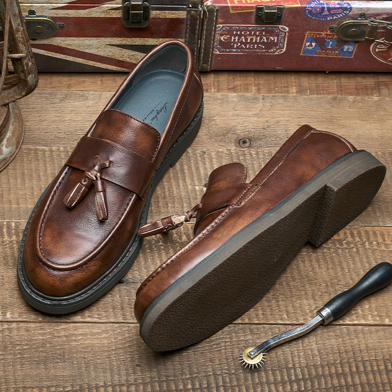 Design method of leather shoes